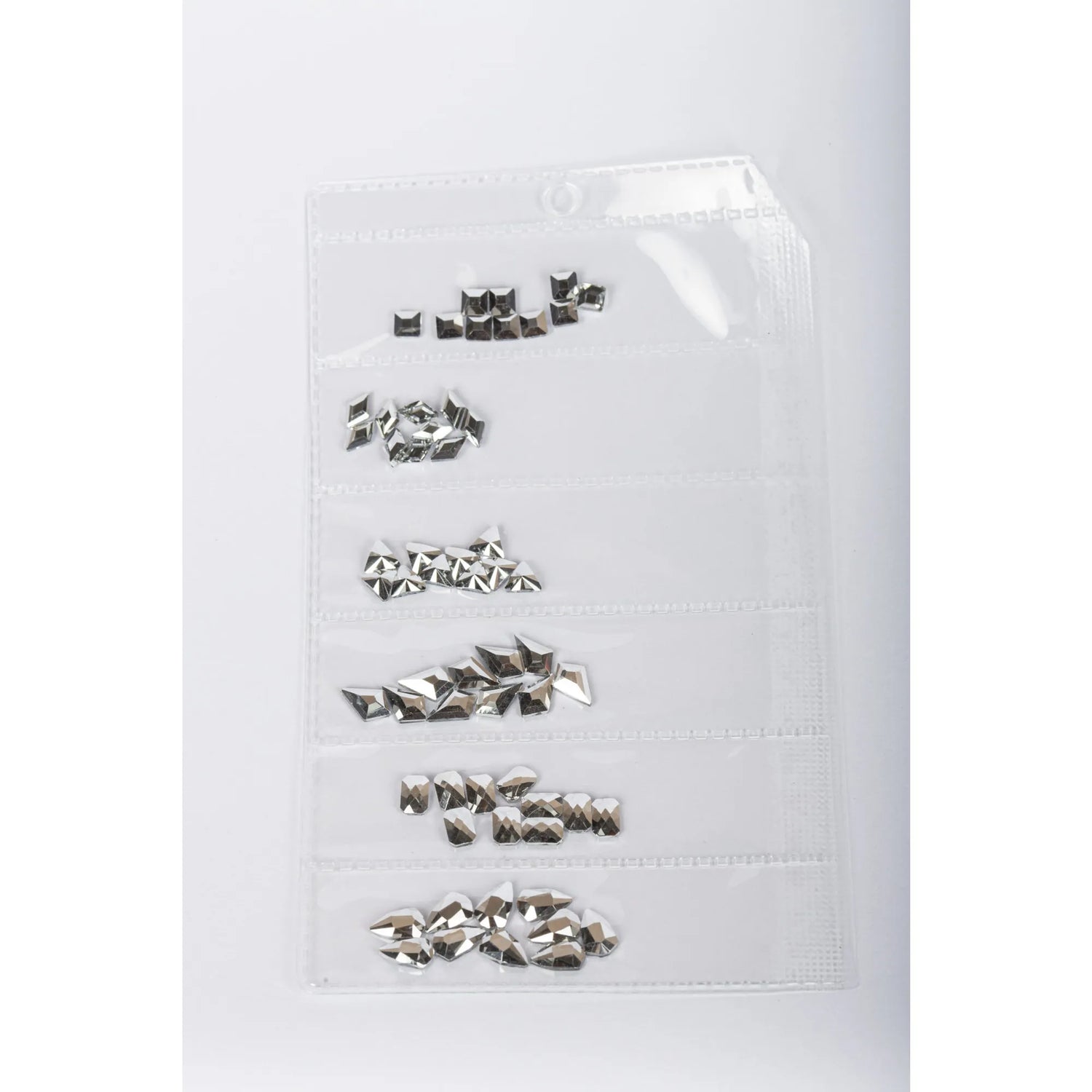 Rhinestones: silver effect mix – Beauty Distribution